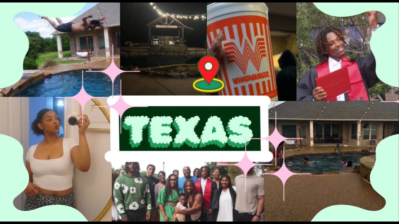 TEXAS VLOG! (WE BLACKED OUT AND WENT SWIMMING!) - YouTube