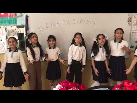 Musiqi dərsi ..4 cü sinif ....Balaca dirijor