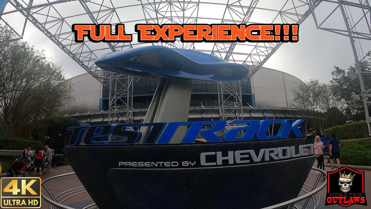 4K 60 FPS Test Track Full Experience! Epcot! - YouTube
