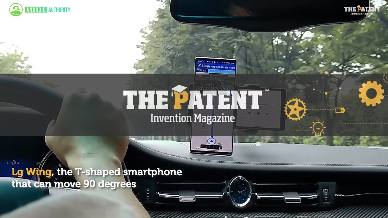 LG Wing, the first T-shaped smartphone: how it works - YouTube