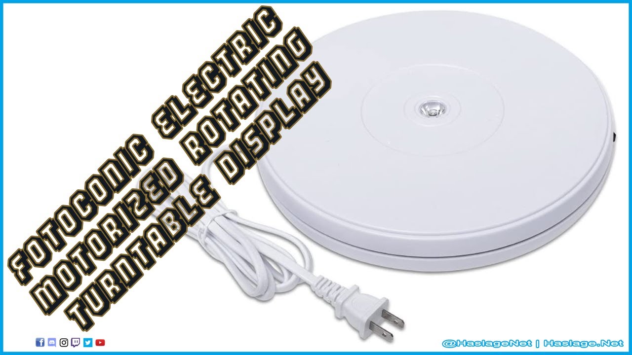 Fotoconic Electric Motorized Rotating Turntable Display | HNE Tech ...