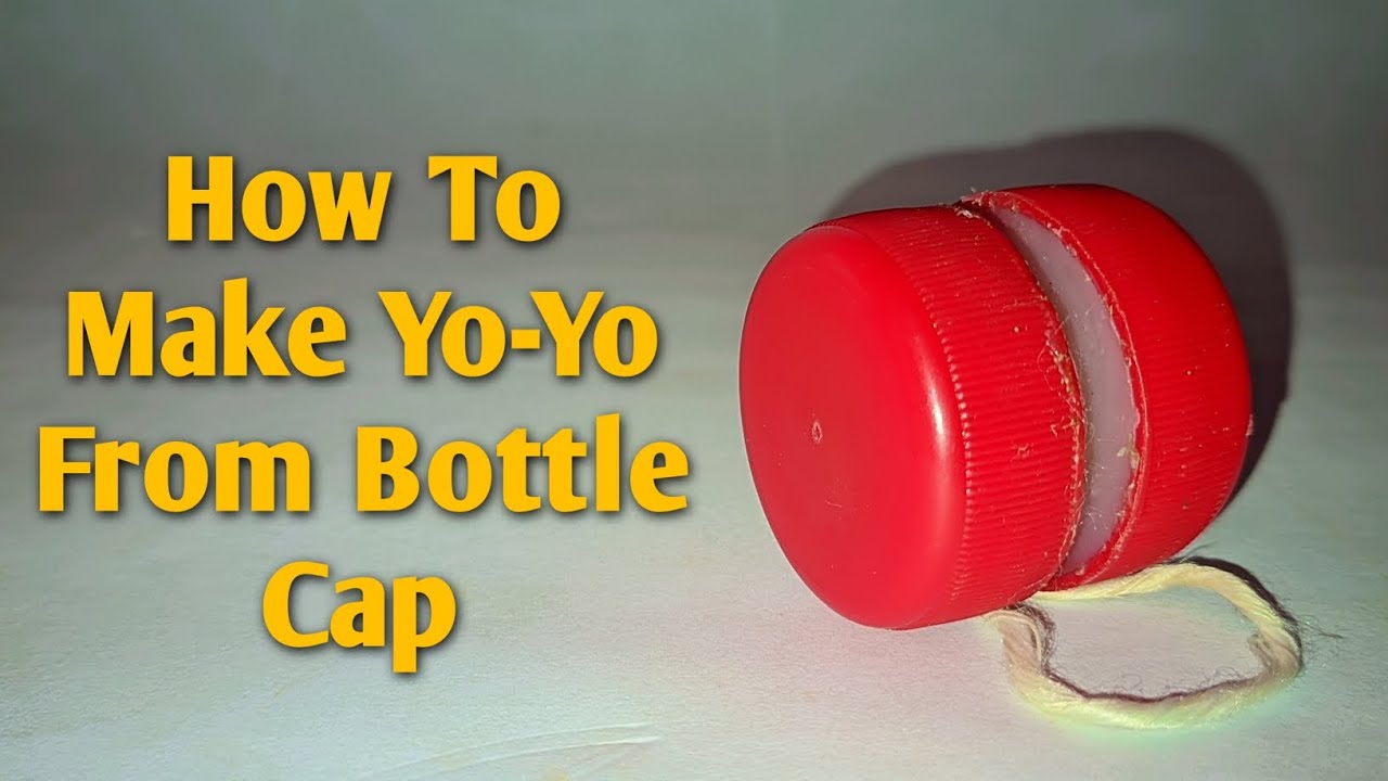 How To Make A YOYO|I Made A YOYO With Bottle Cap - YouTube