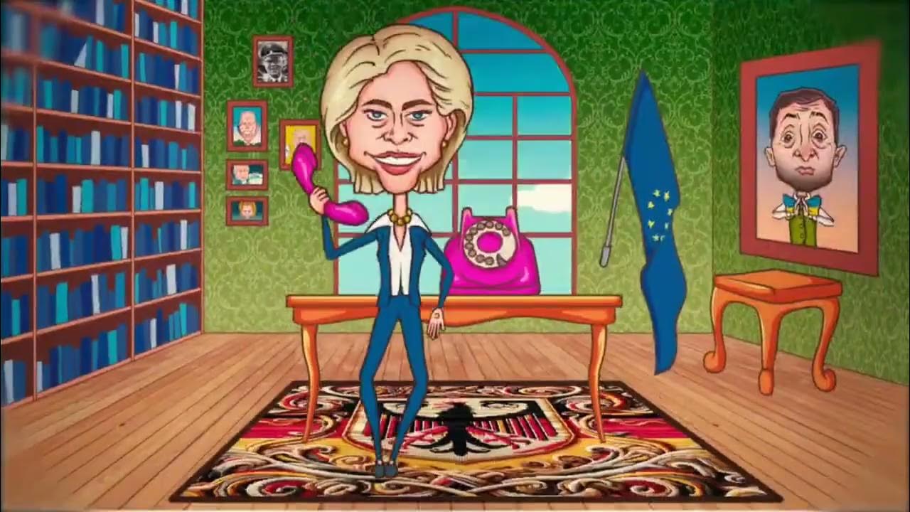 🤡Весёлый мульт про Зеленского и его западных коллег. - YouTube