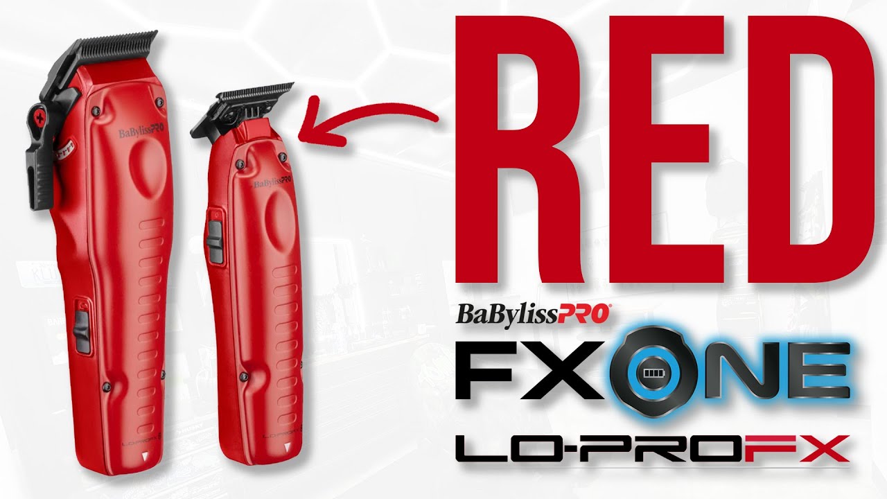 🛑 Red Lo Pro FXOne 🌀BabylissPro Unboxing and Review - YouTube