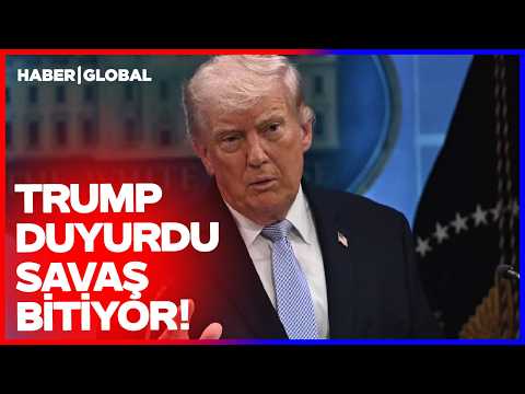 Trump Duyurdu: İran Savaşı Bitiyor!
