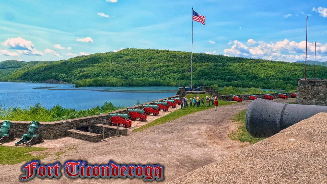Fort Ticonderoga - Fort Carillon - Cannon Firing - New York - USA - YouTube