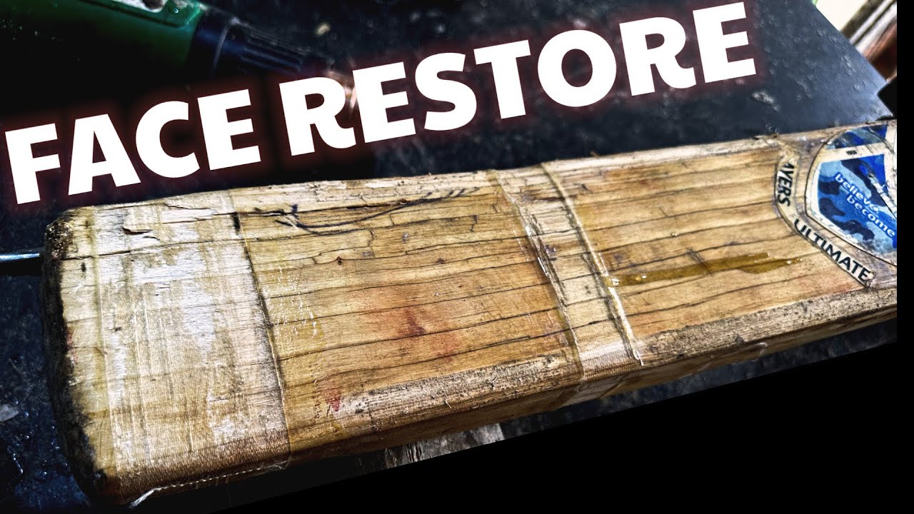 Bat Toe Repair | bat Grains repair | bat edges repair - YouTube