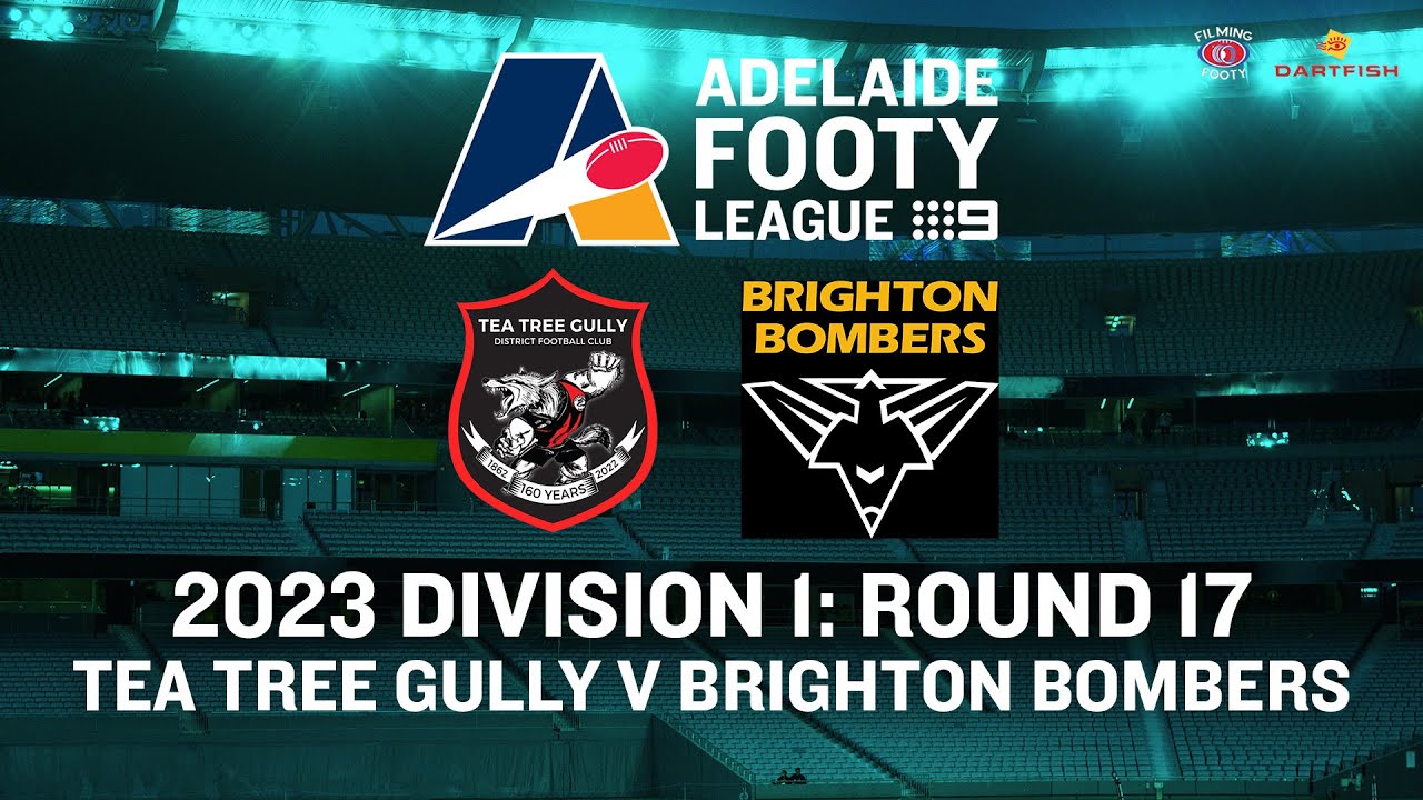 2023 Adelaide Footy League D1 Round 17: Tea Tree Gully v Brighton ...