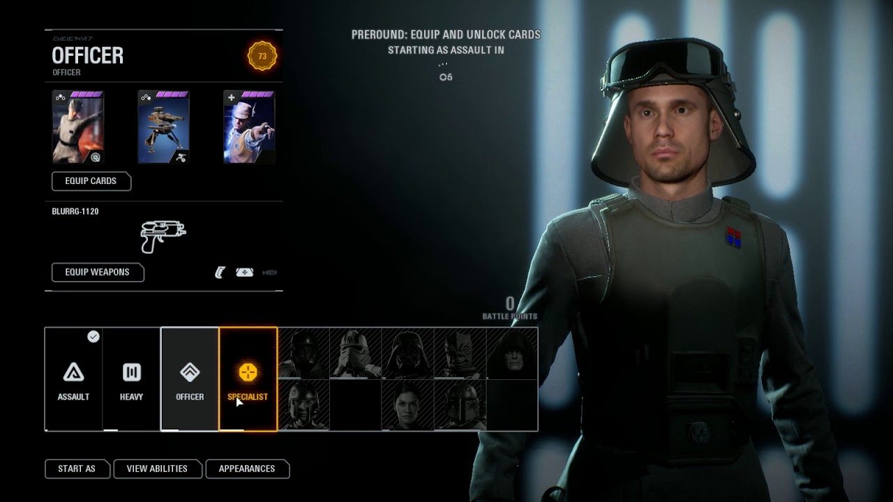 Star Wars Battlefront II 2017 ISB Agent, Modified Death Trooper and E ...