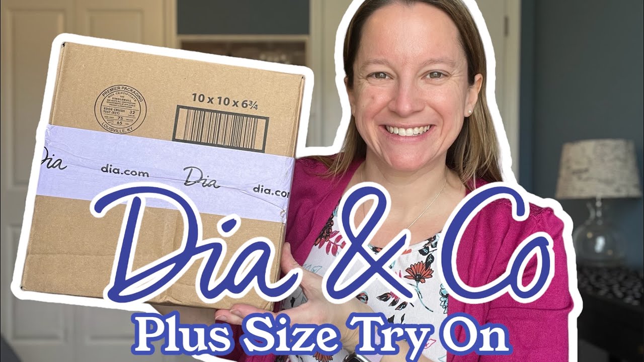 Dia PLUS Size Try On Review 💜 February 2023 - YouTube
