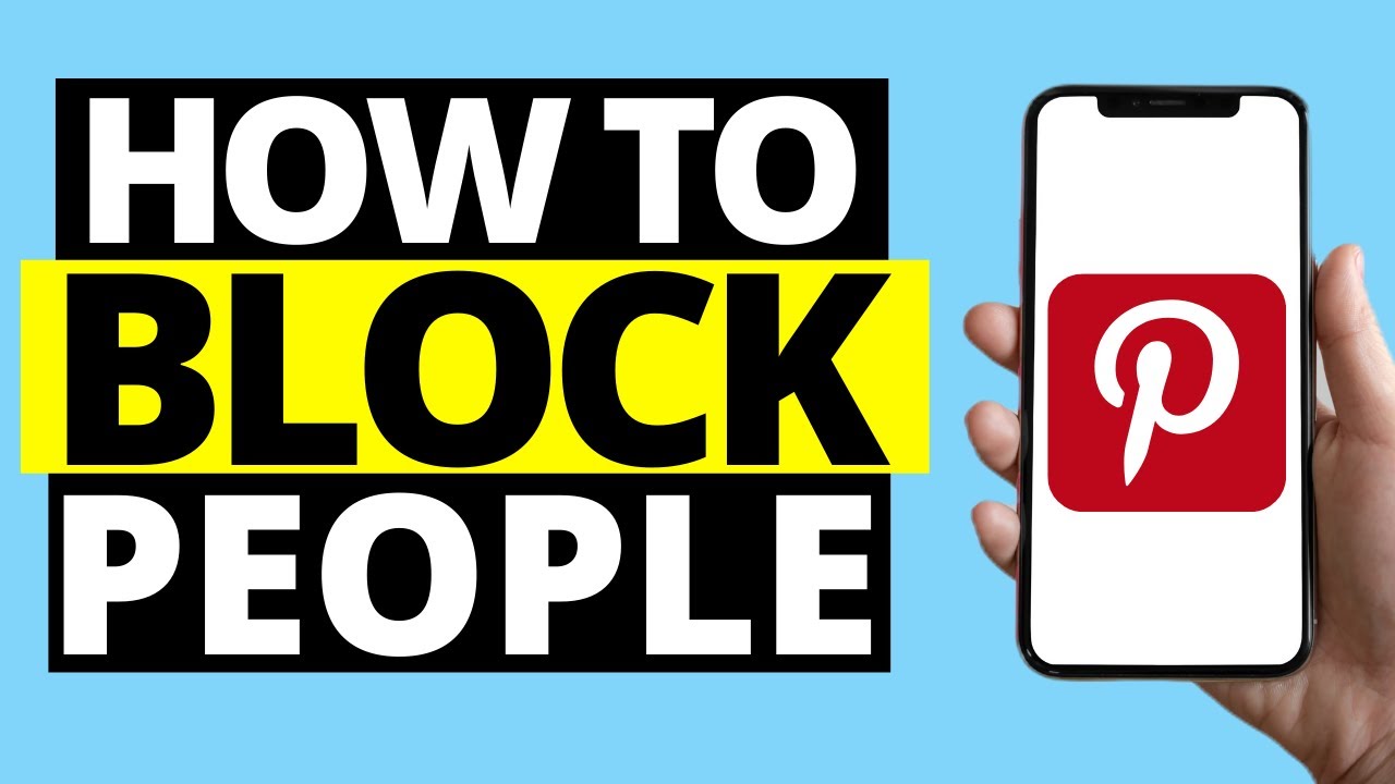 How To Block & Unblock People On Pinterest Mobile - YouTube