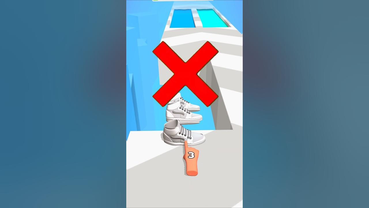 Shoes stacks fun gameplay challenge 🤯 || sneaker stacks || #shorts #trending #comedy - YouTube