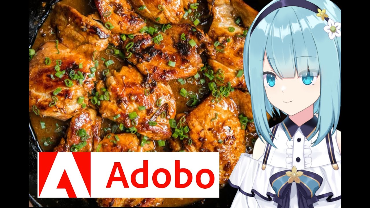 Japanese VTuber reaction to Chicken Adobo【Cooking】 - YouTube