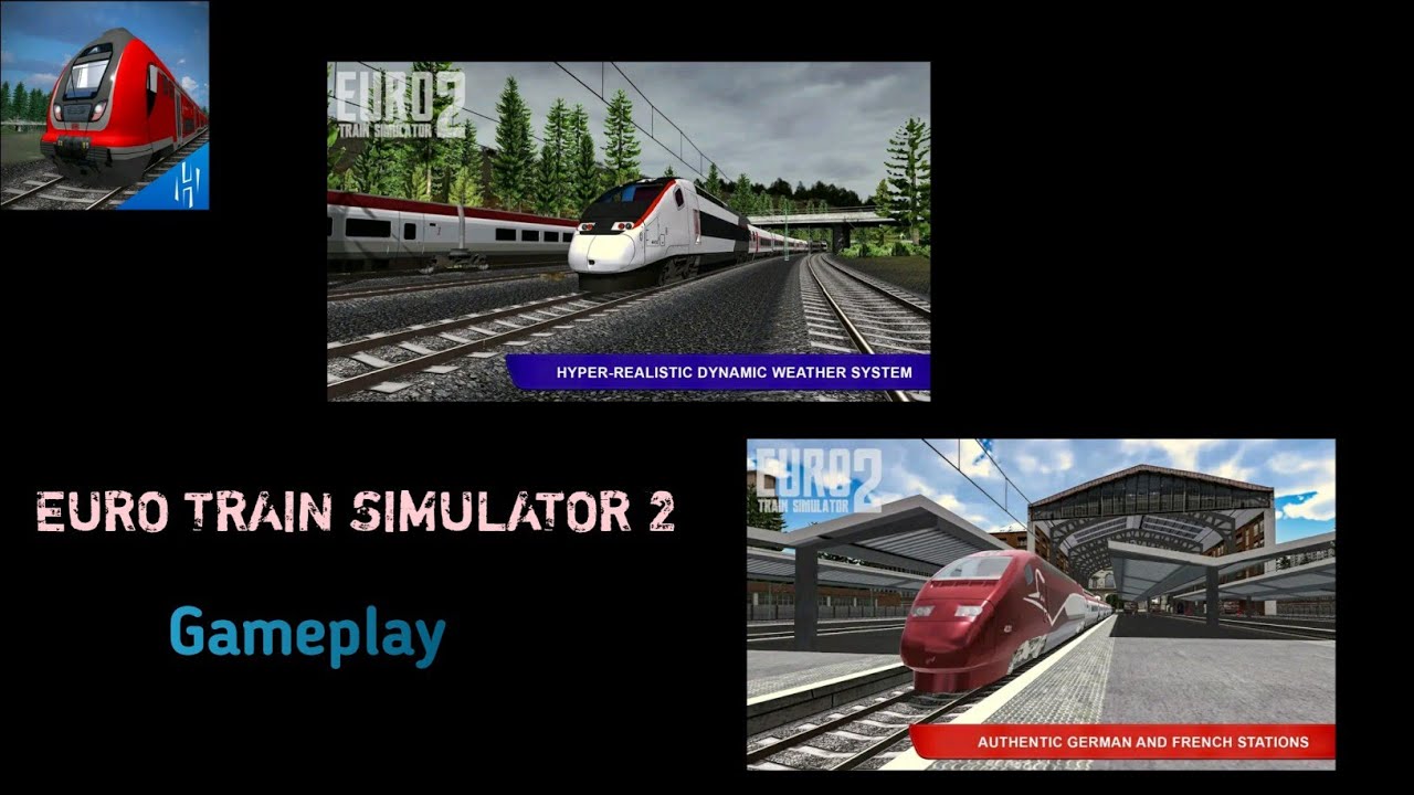 EURO TRAIN SIMULATOR 2 || Gameplay || IFTEKHARUZZMAN IFAD - YouTube