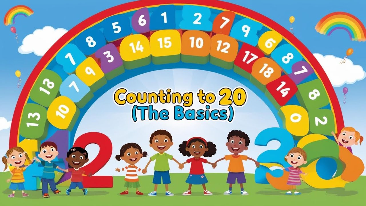 Counting to 20 (The Basics) || Learn to Count to 20: Fun and Easy Kids ...