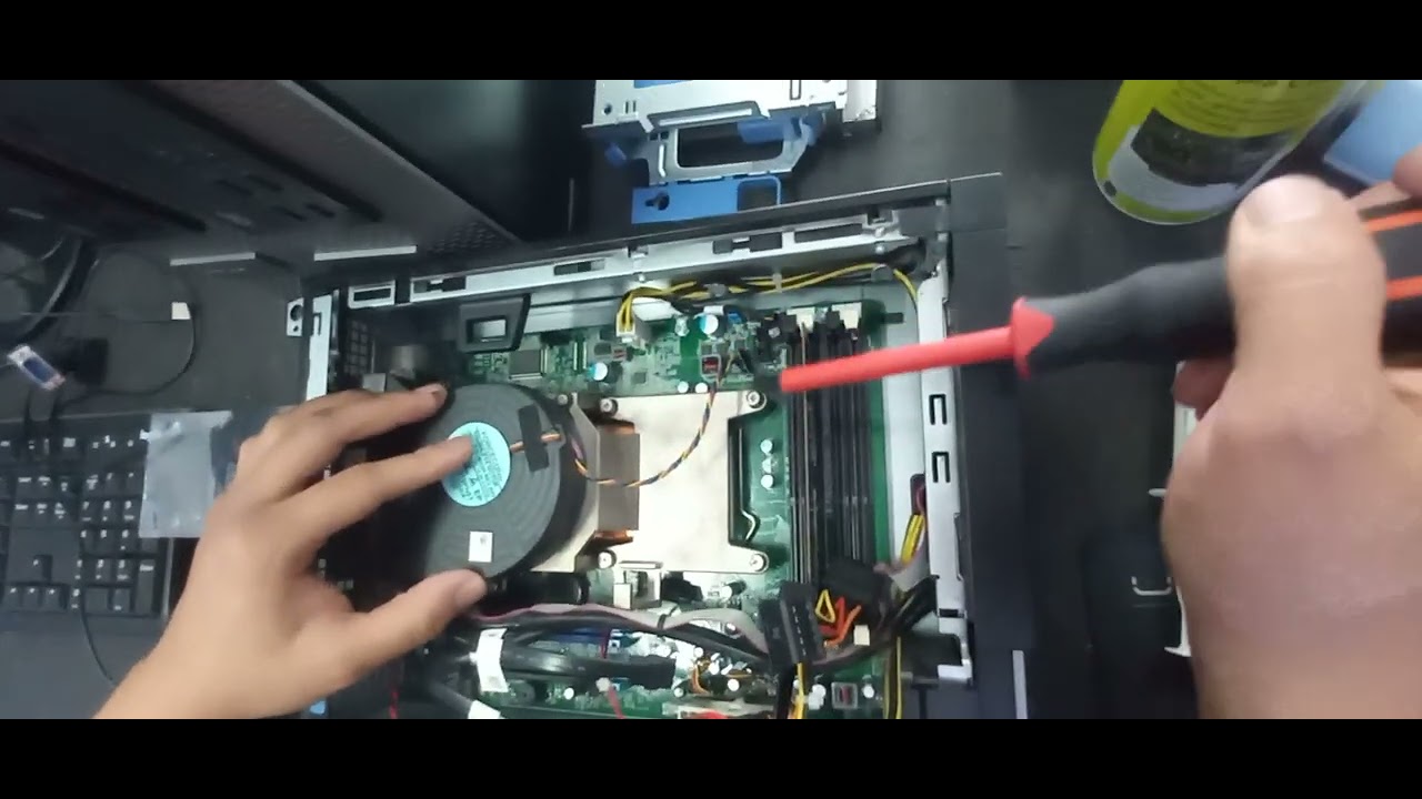 como cambiar procesador/ como abrir cpu DELL OPTIPLEX 7010 - YouTube