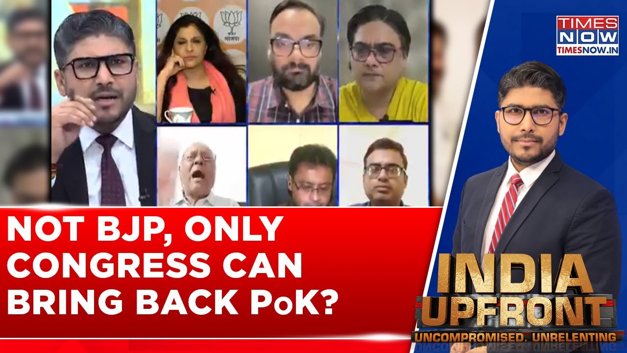 'Rahul Gandhi For PM' & PoK Debate: Pranesh Roy Reminds Panelist Of ...