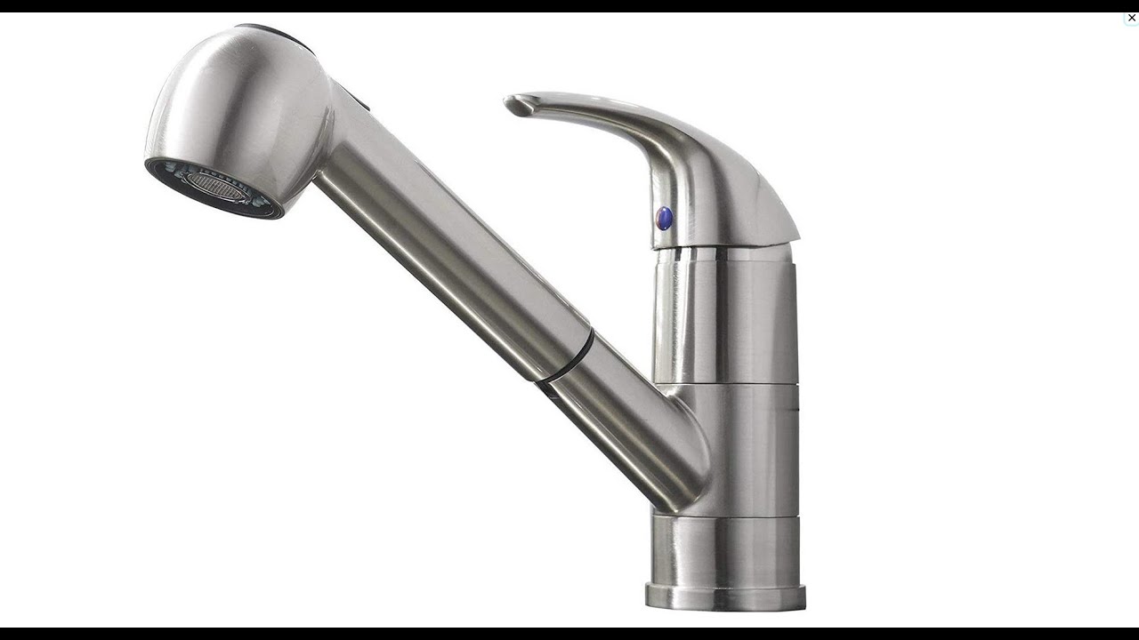 Installation of Comllen Commercial Stainless Steel Single Handle Pull ...