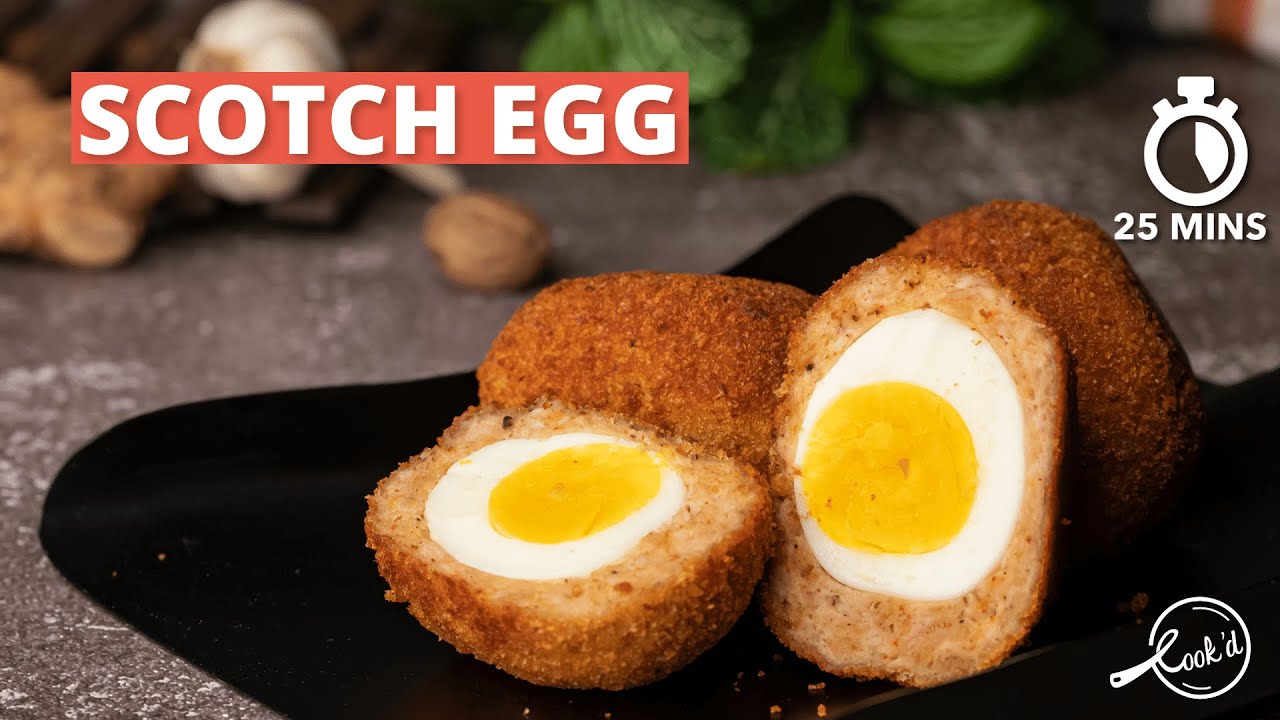 Scotch Egg Recipe | How to make Scotch Eggs | Egg Recipes | Chicken ...