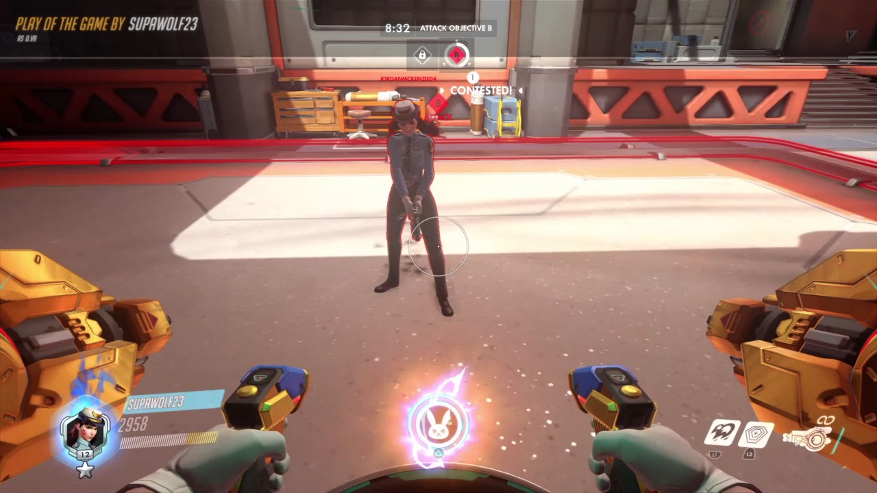 Officer Dva skin - YouTube