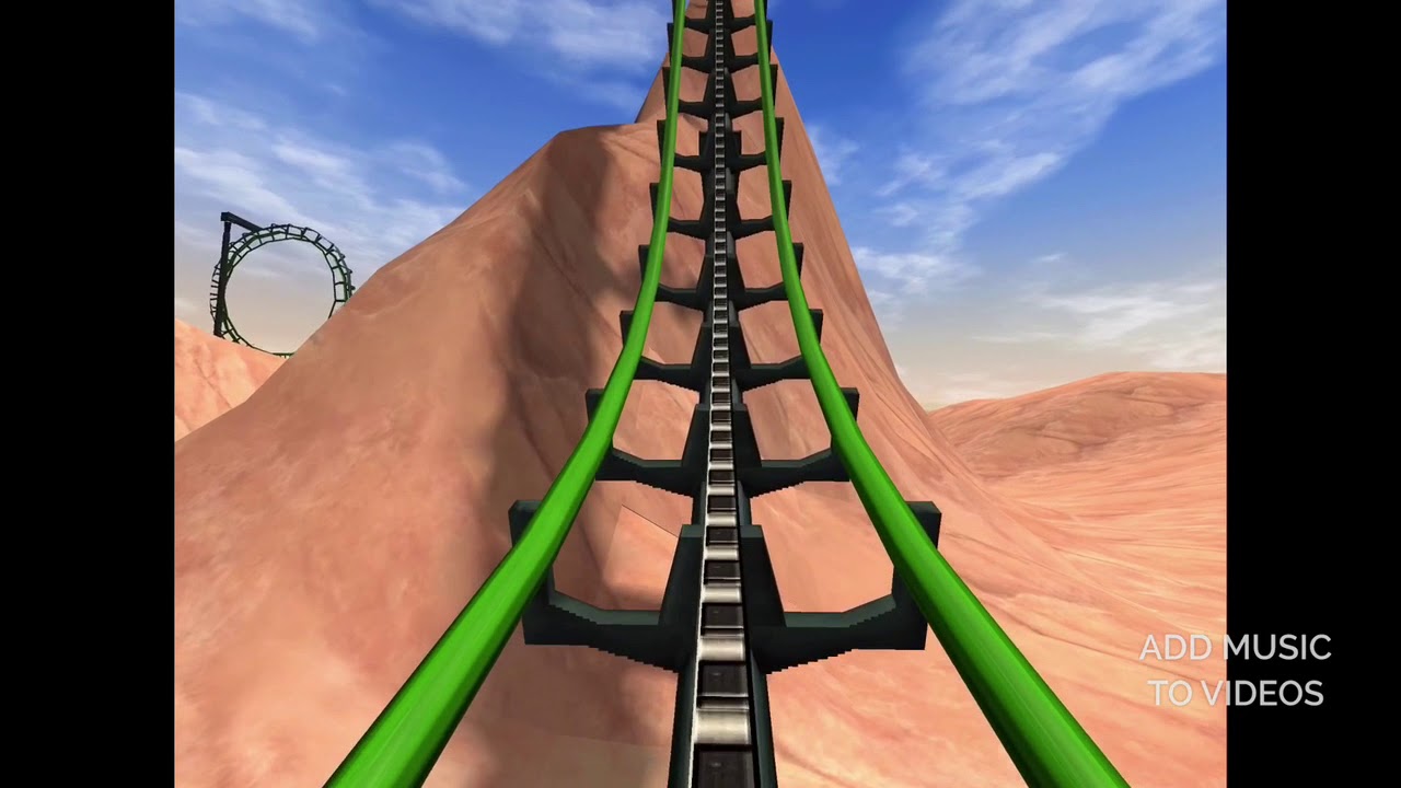 MARS EXPLORER, RCT3 COASTER - YouTube