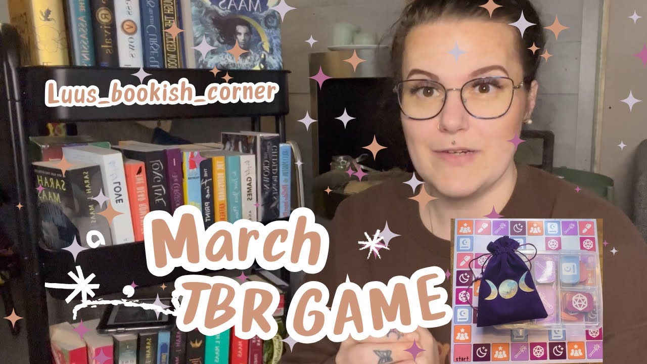 MARCH TBR GAME 2024 | march tbr | book prompts | - YouTube