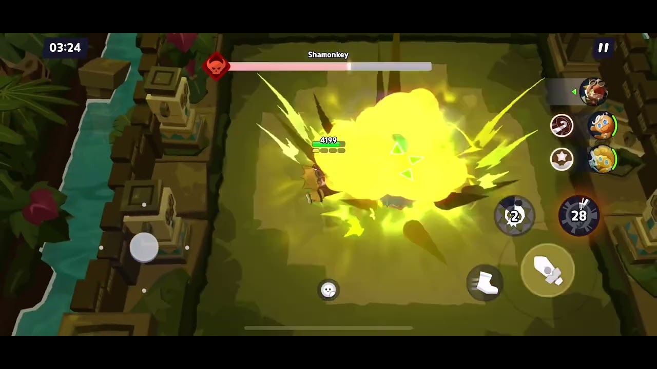 I solo shamonkey with sting durian in cookie run tower of adventures ...