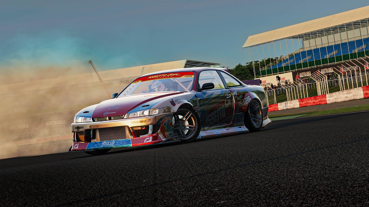 Lining up for a tandem in style | Assetto Corsa | ADL Elite S14 Kouki ...