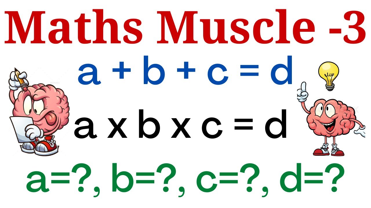 Maths Muscle -3 | Can You Solve This Mathematics Problem | Math ...