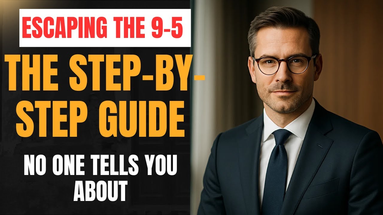 Escaping the 9-5: The Step-by-Step Guide No One Tells You About | Career Life Motivation - YouTube