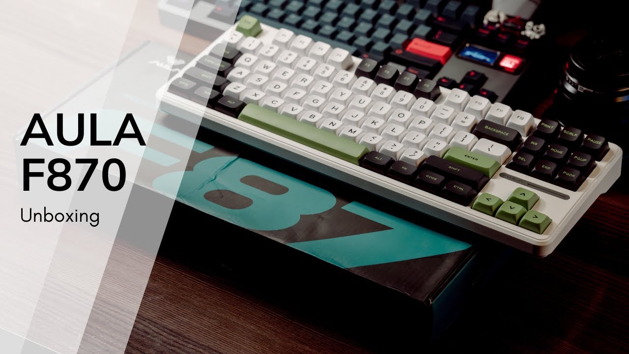 Aula F87 Pro Unboxing | Sneak Peak - YouTube