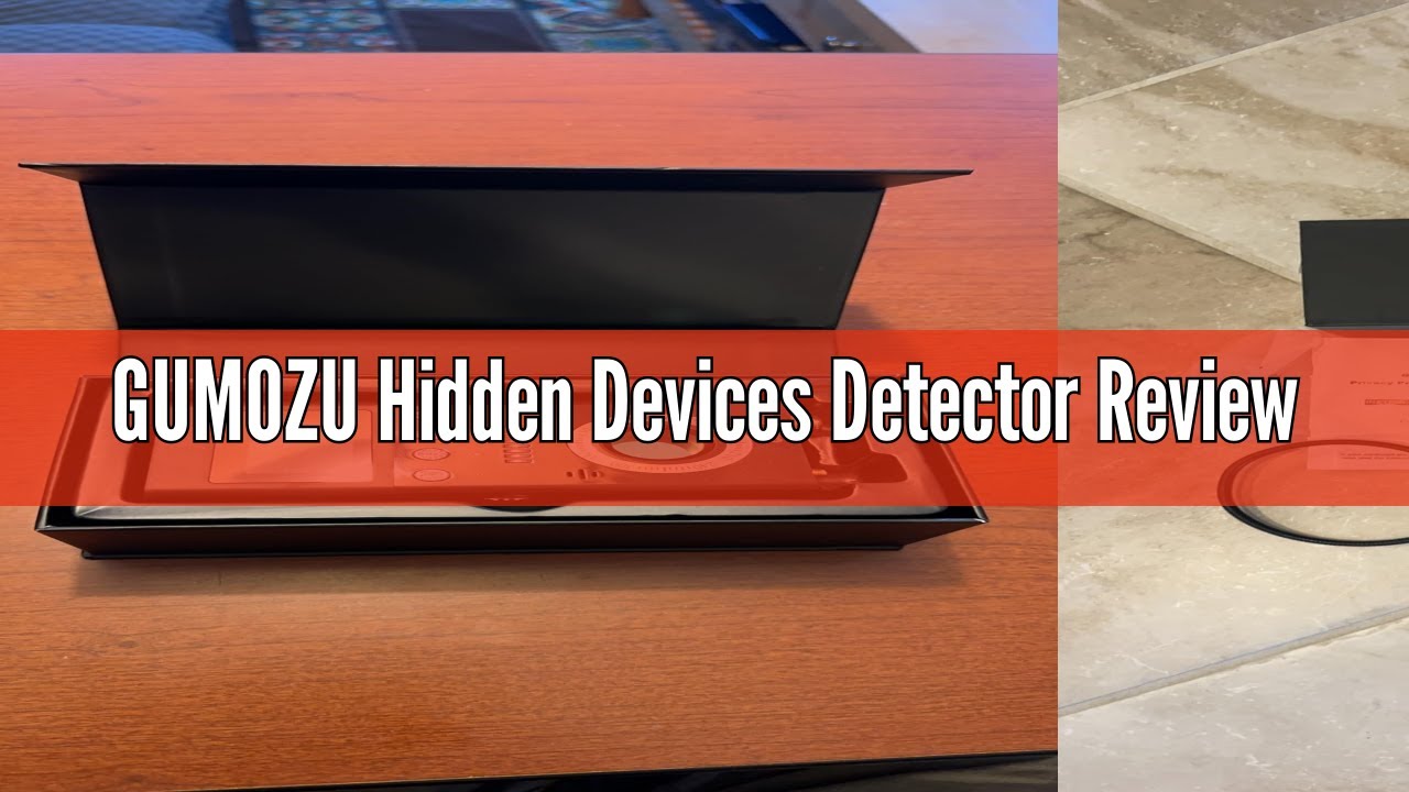 GUMOZU Hidden Devices Detector Review - YouTube