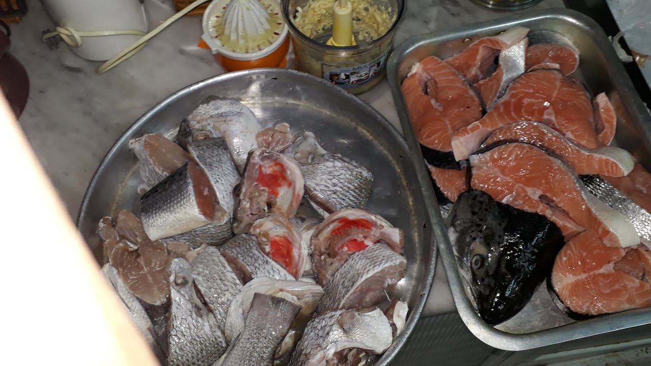 #Making #Marinate #Fish #Salmon #Shaour - YouTube