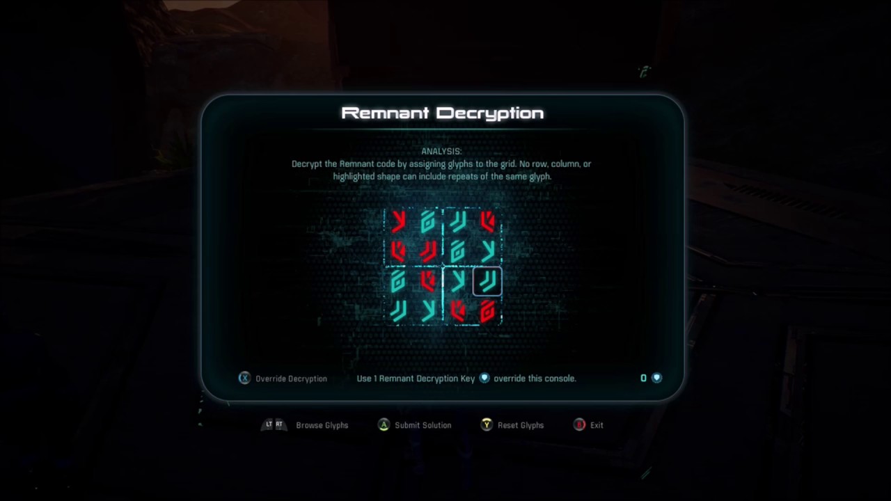 Remnant Decryption on Kadara - Mass Effect Andromeda - YouTube