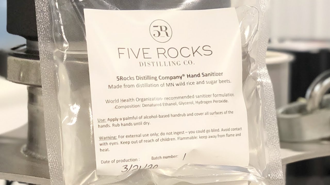 5Rocks Distilling Company Offers Free Hand Sanitizer to the Public ...