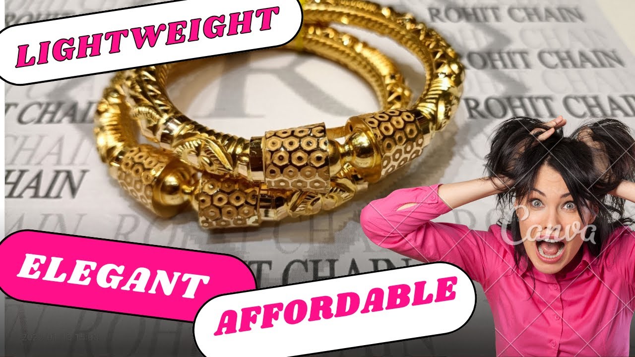Stunning Gold Bala Designs | latest bangles design 2024 | light weight ...