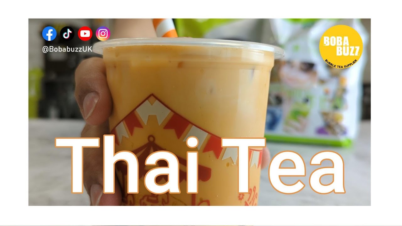 Discover the delightful flavours of Thai tea with this tantalizing ...