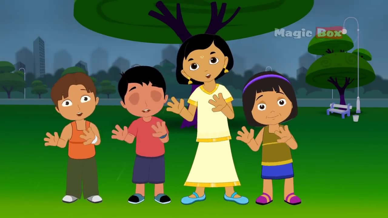 Mazha | Kingini Chellam | Animated/Cartoon Rhymes For Kids - YouTube