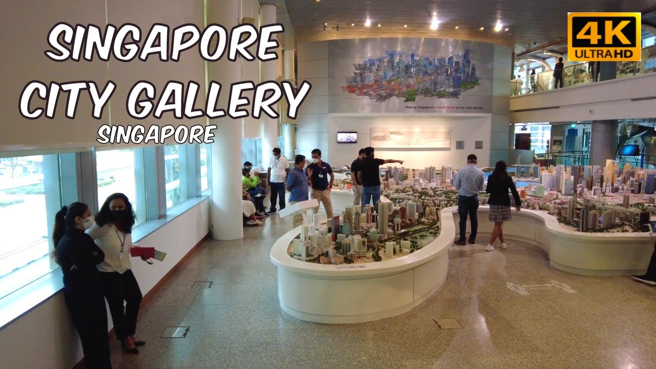 Singapore City Gallery (URA Centre) | Singapore 4k virtual walking ...