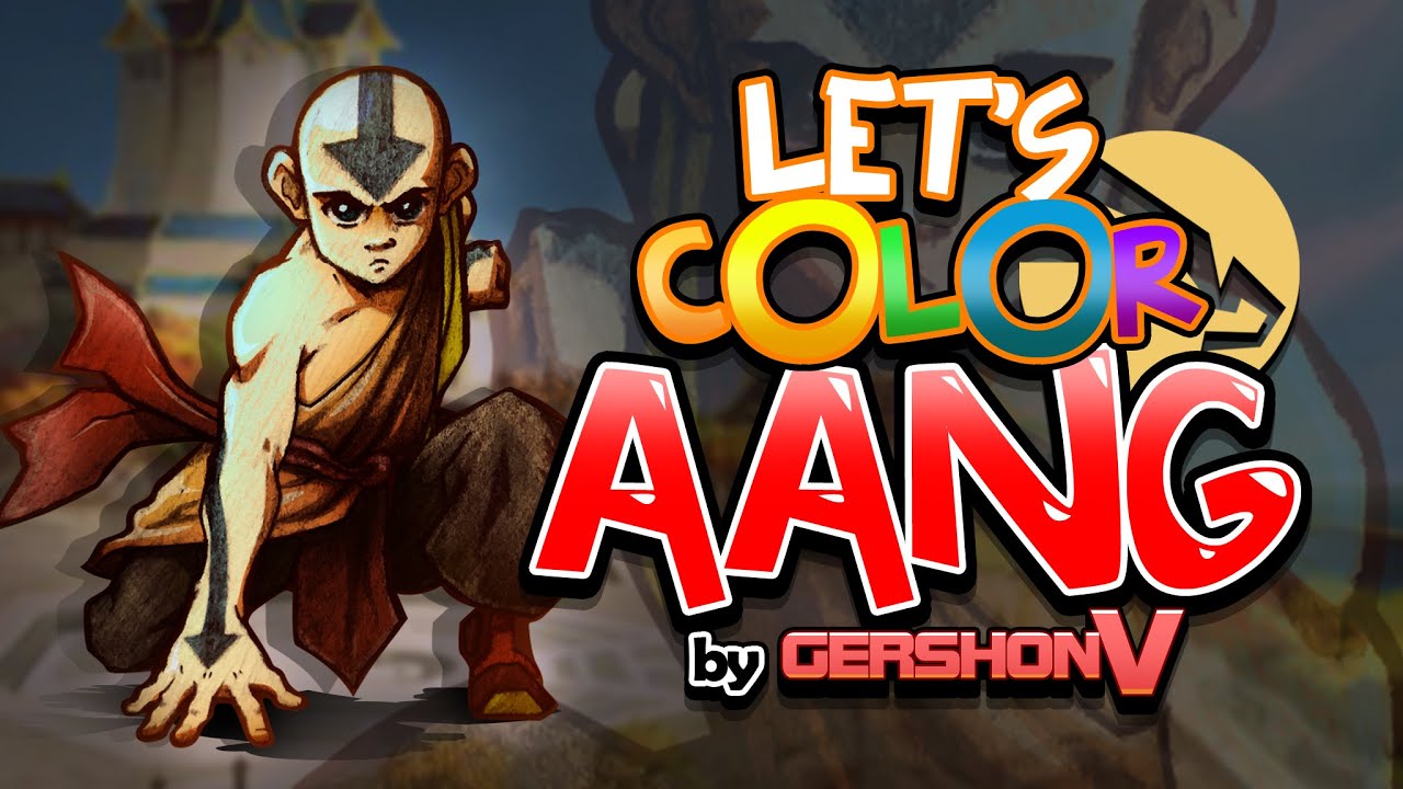 LET'S COLOR AVATAR AANG!!! ^_^ - YouTube