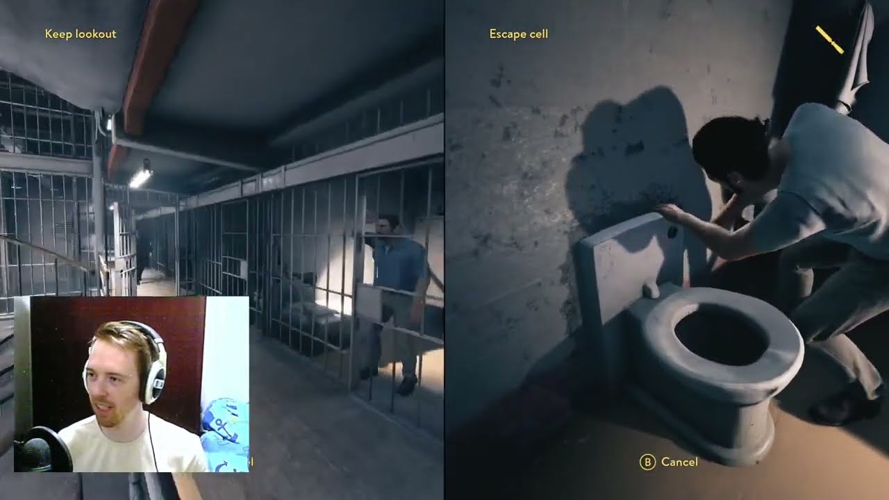 DeSinc and Coremaster Breaking Out of Prison in Full View of Blind ...