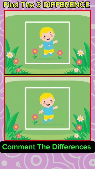 FIND 3 DIFFERENCE 🤔 #755 - YouTube