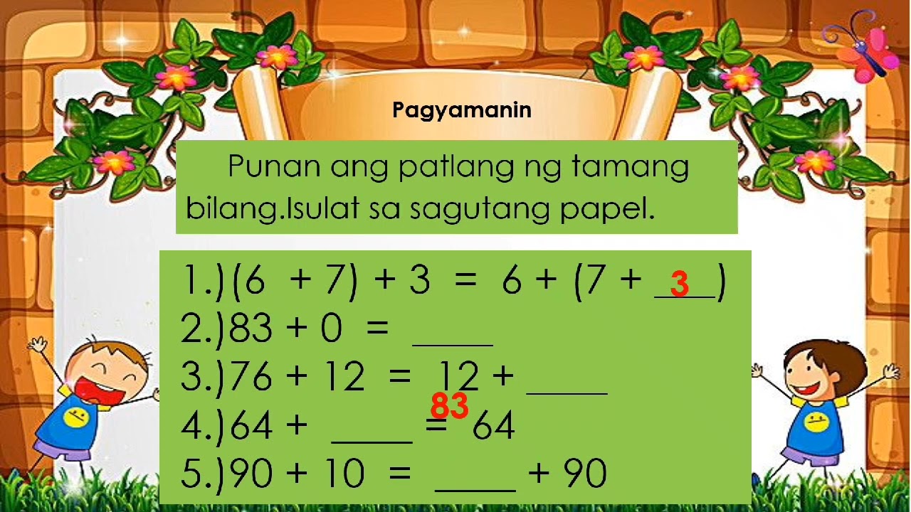 Math 2 Q1W6 PART 1 - Pagkuha ng Kabuuan o Addition (with and without ...