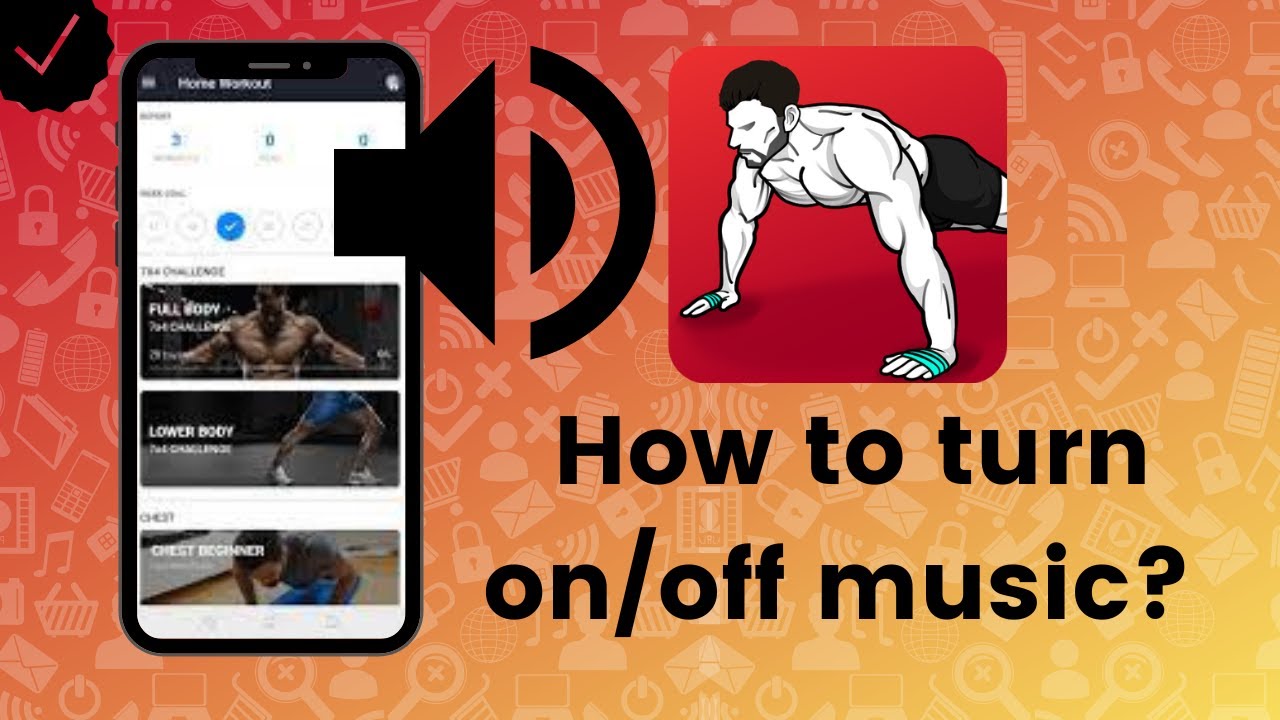 How to turn on/off music on Home Workout? - YouTube