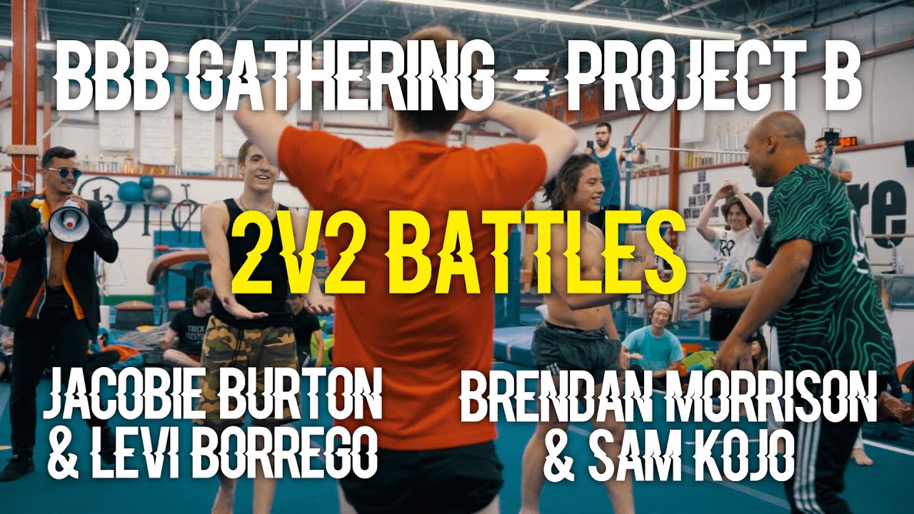 2v2 BATTLE - Jacobie Burton & Levi Borrego vs Sam Kojo & Brendan ...