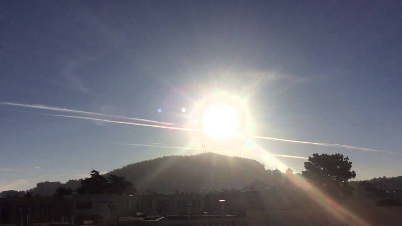 Two Suns During Sunrise - One is Huge. - YouTube