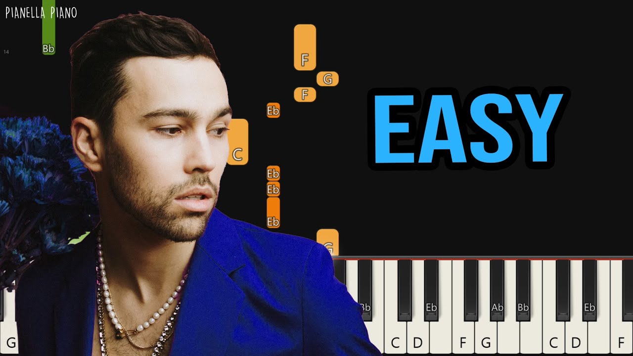 MAX - Blueberry Eyes feat. BTS SUGA | EASY Piano Tutorial by Pianella ...