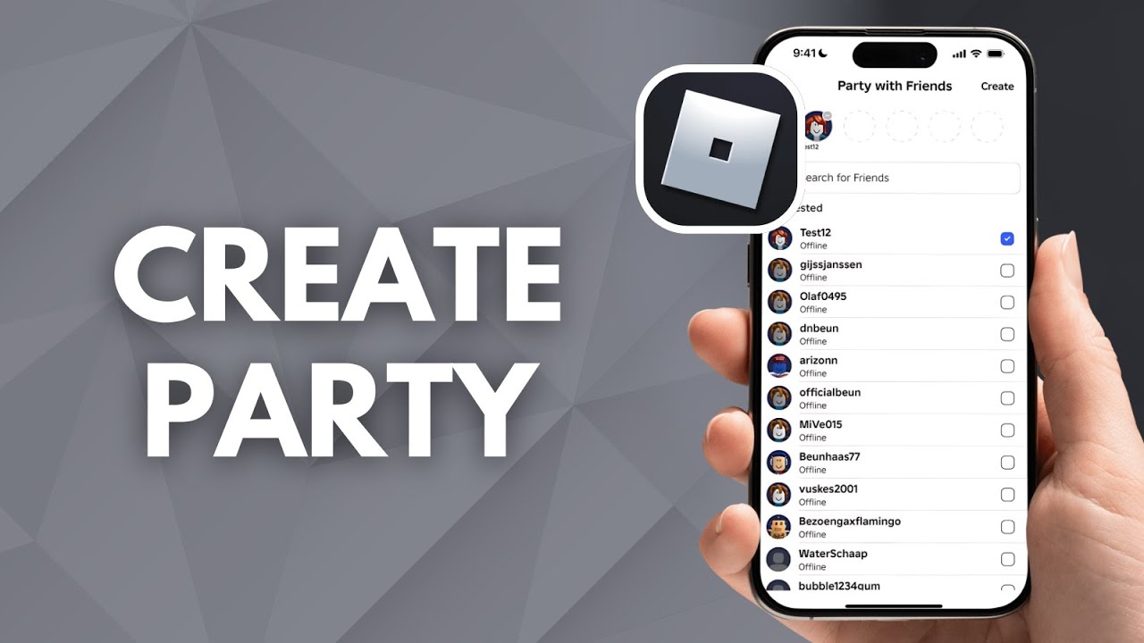How to Create a Party on Roblox! - YouTube