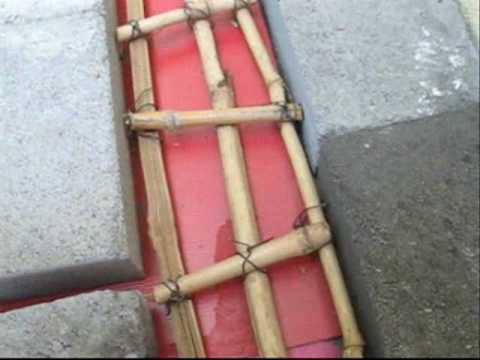 Bamboo Reinforced Lintels - YouTube