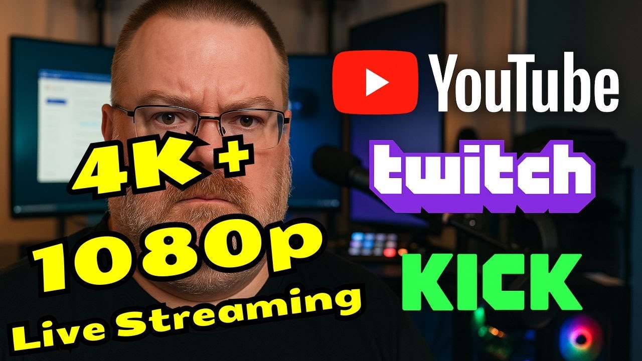 4K to YouTube + 1080p to Twitch & Kick: OBS & SE.Live Multi-Streaming ...